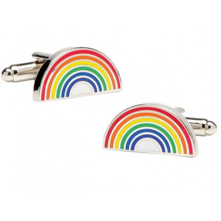 Manžetové knoflíčky LGBT, duha